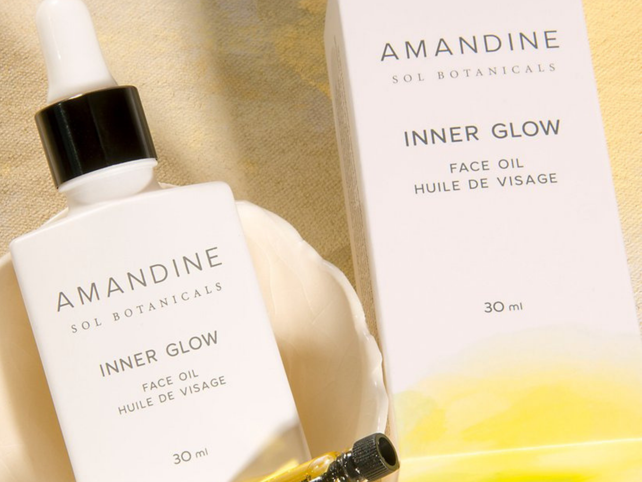 Amandine Sol Botanicals Inner Glow Face Oil | MONTECRISTO